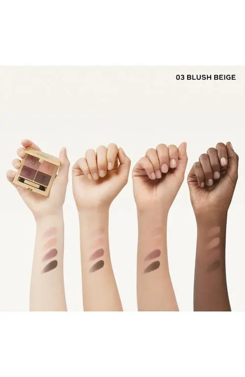 Burberry Eye Quad Eyeshadow Palette - 03 Blush Beige | Editorialist